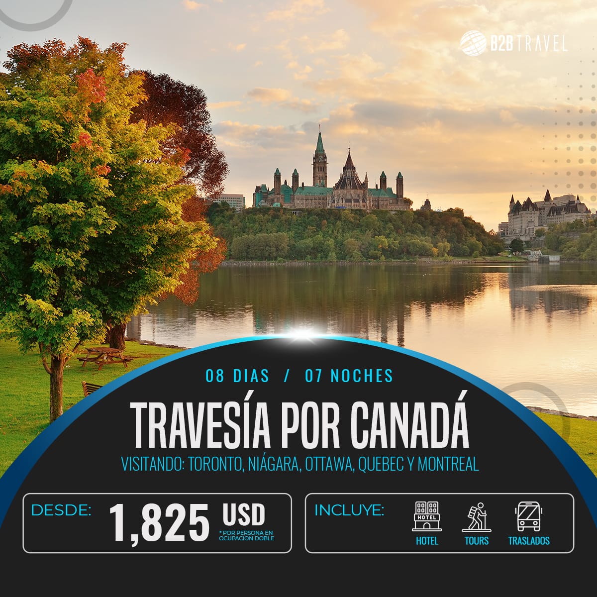 TRAVESÍA POR CANADÁ - B2B Travel Latinoamérica | Operador Mayorista de ...